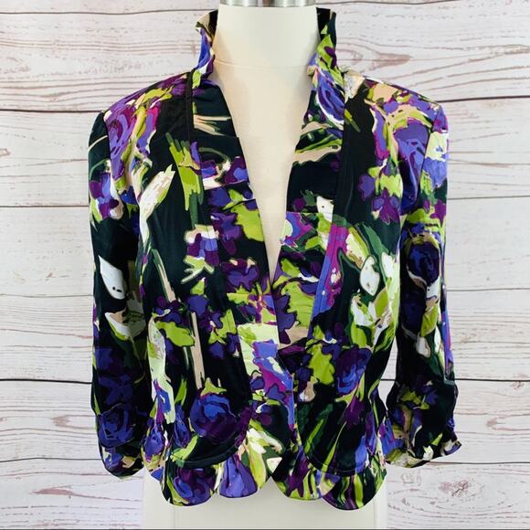 Lavender & Honey | Jackets & Coats | Lavender Honey Ruffle Jacket ...